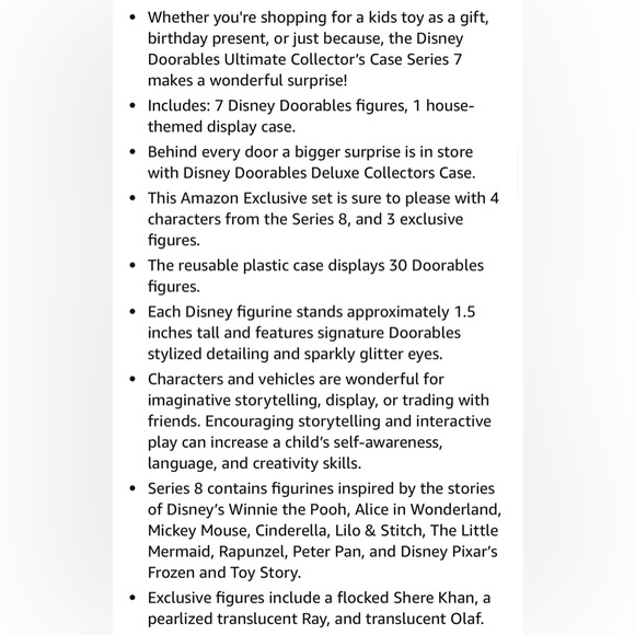Disney | Toys | Disney Doorables Ultimate Collectors Case Series 8 ...